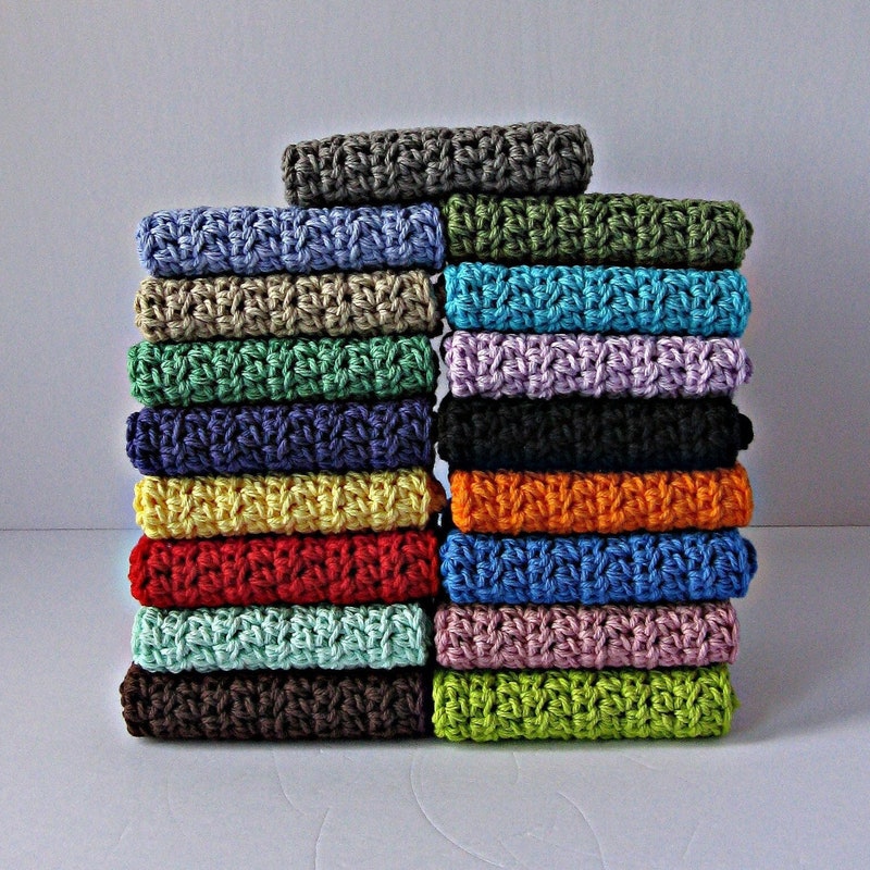 Crochet Dishcloth - Etsy