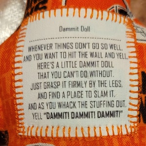 Dammit or Dang It Doll - Cleveland Browns Dammit Doll, Darn It Doll ...