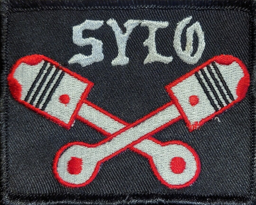 SYLO Support Your Local Outlaws Pistons Patch / 3" X 4" / 3 X 4 / 3x4 ...