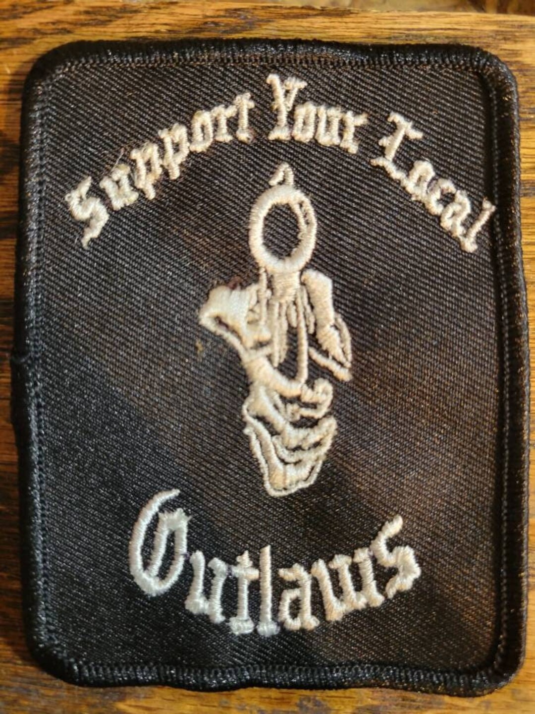 SYLO Support Your Local Outlaws Patch / 3" X 4" / 3x4 / 3 X 4 / Sew-on ...