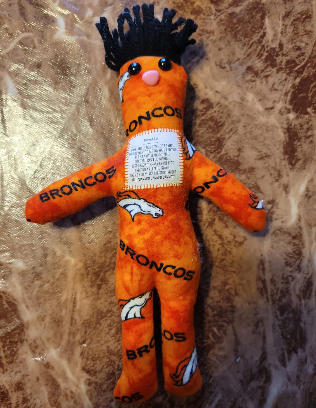 Dammit or Dang It, Denver Broncos Football Dammit Doll, Darn It Doll ...