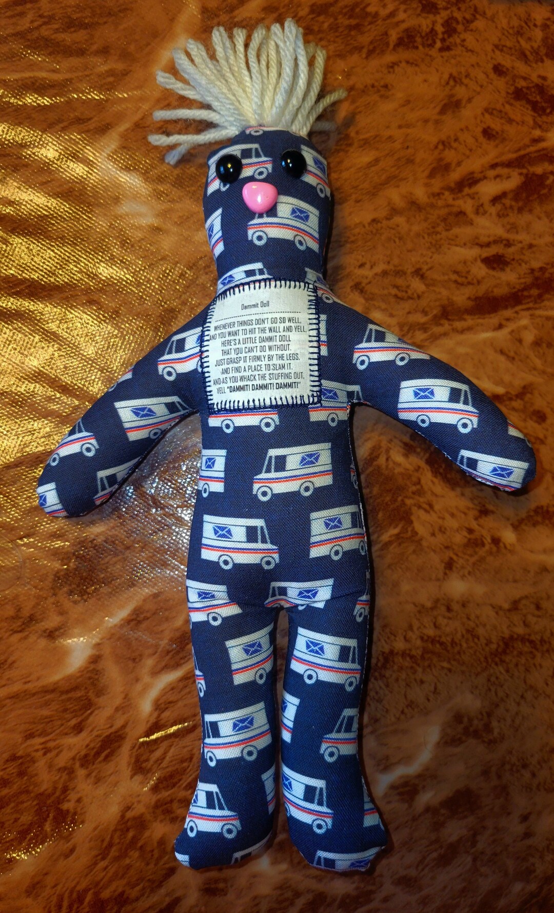 Dammit, Dang It, Voodoo, Good Karma or Fuck It Doll Post Office Truck ...