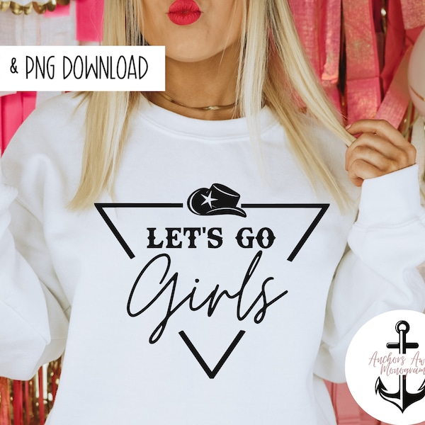 Lets Go Girls Disco Svg - Etsy