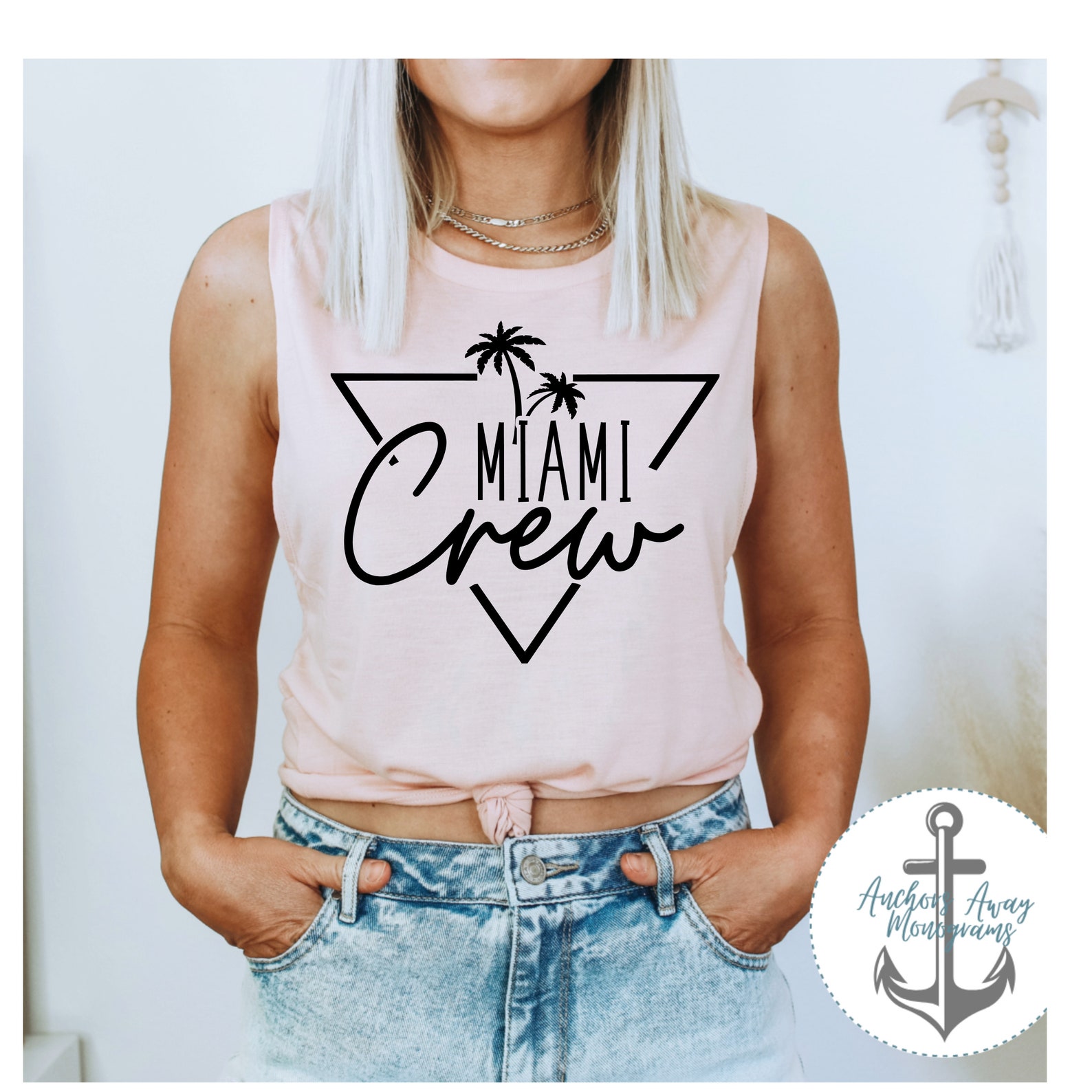 Miami Crew SVG Files L Miami Girls Trip L Beach Booze & - Etsy