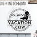 Dollywood Vacation Crew SVG AND PNG Files L Birthday Destination L ...