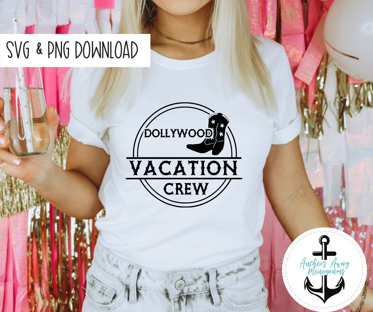 Dollywood Vacation Crew SVG AND PNG Files L Birthday Destination L ...