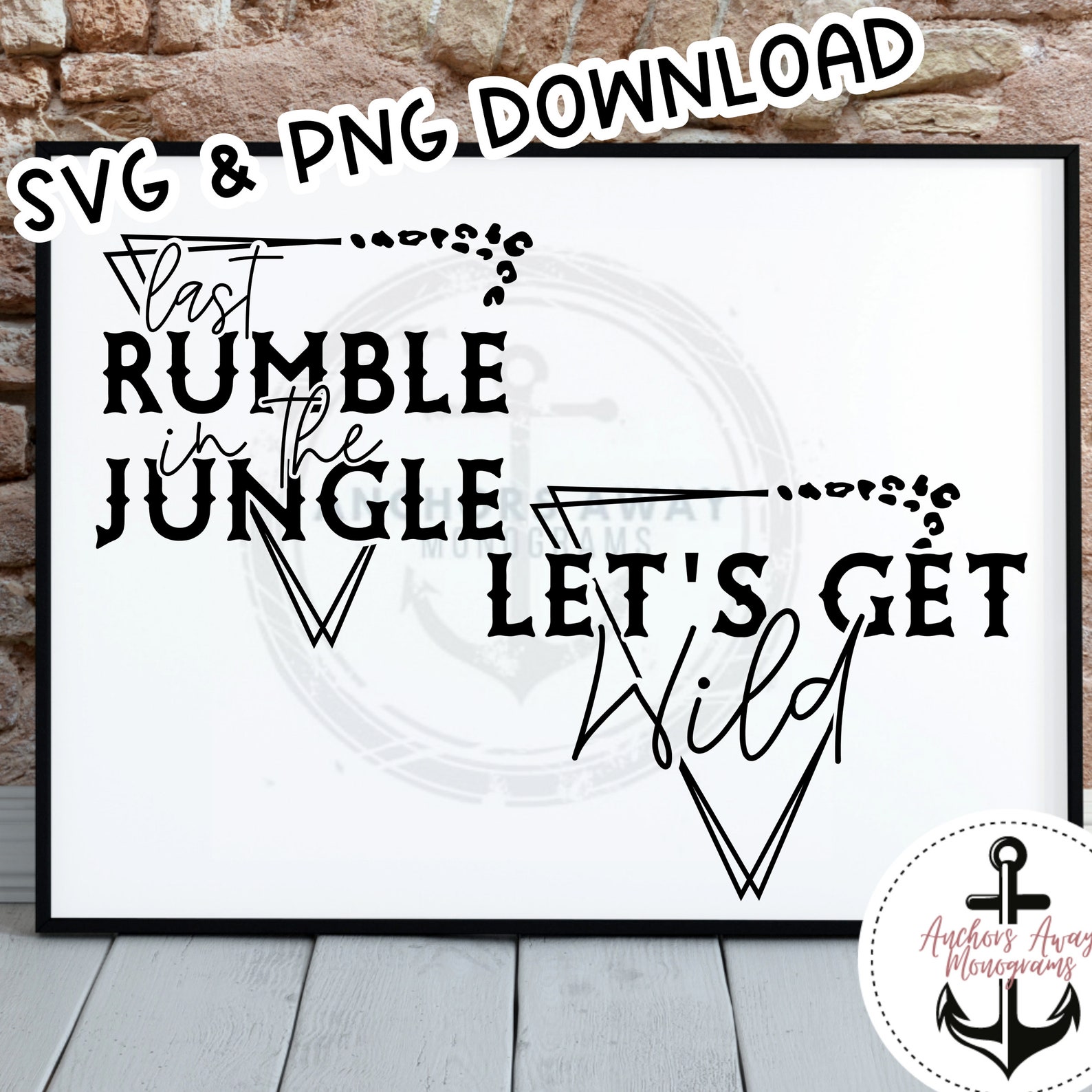 Last Rumble in the Jungle Lets Get Wild Lets Get Wild Leopard - Etsy