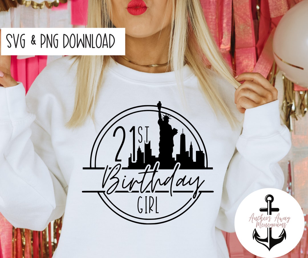 21st New York City Birthday Girl L NYC Besties Trip L New York Birthday ...
