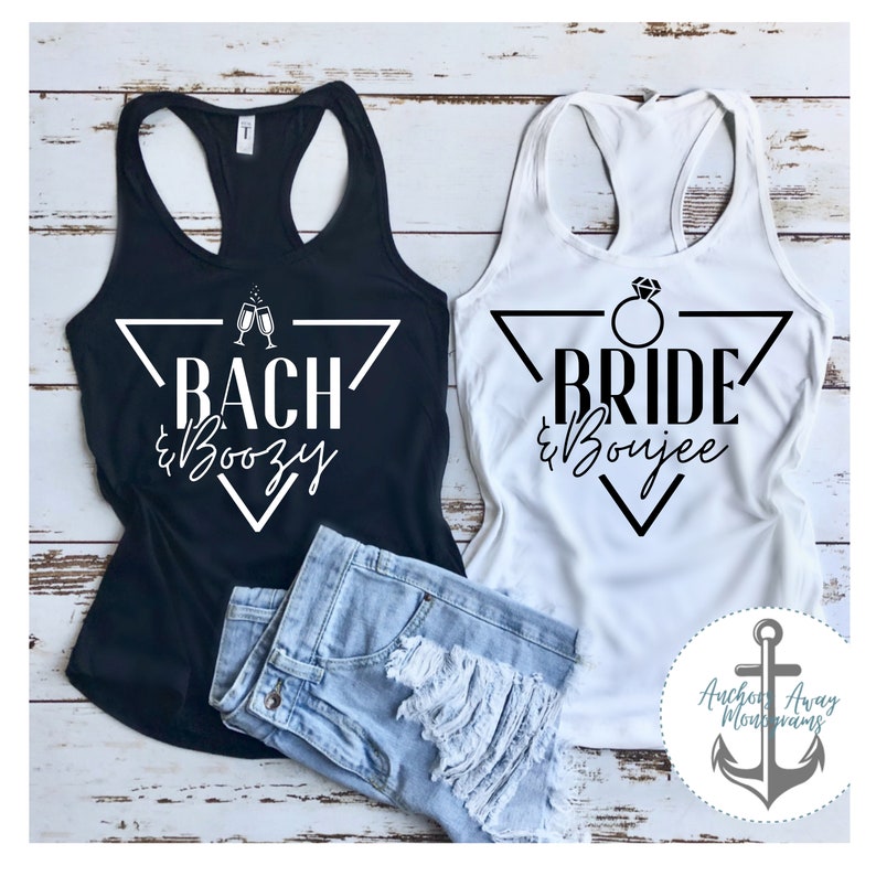 Bride and Boujee L Bach and Boozy SVG AND PNG Files New - Etsy