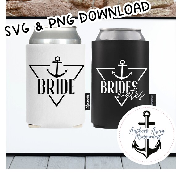 Nauti Bride I Brides Mates SVG & PNG L Miami Bride L Captain - Etsy