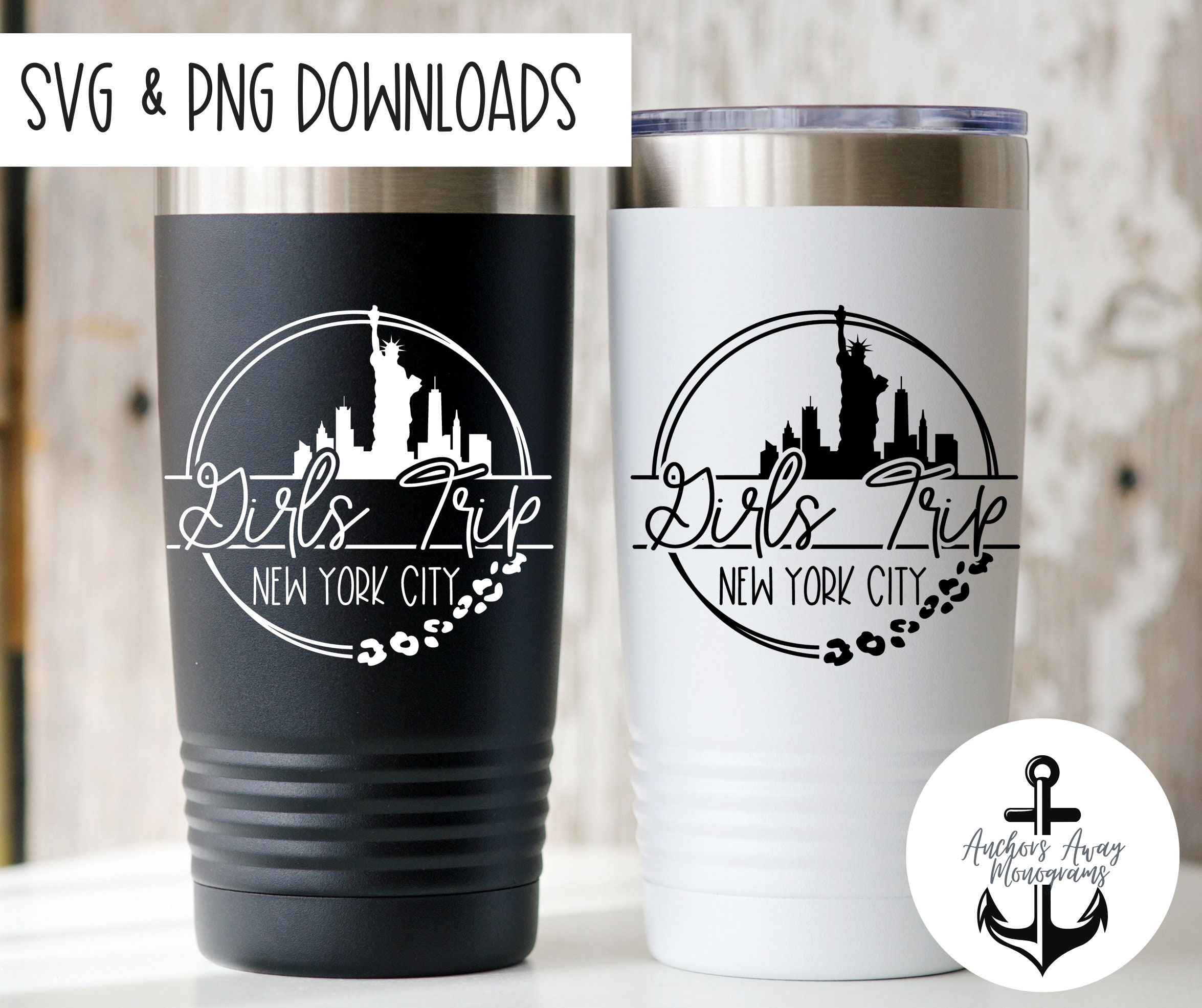 New York City Girls Trip L NYC Besties Trip L Cheaper Than Therapy SVG ...