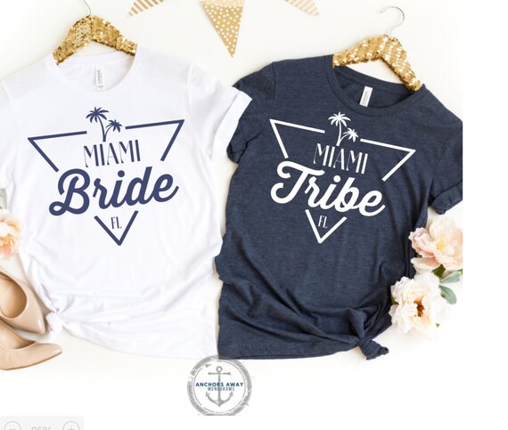 Miami Bride & Tribe SVG AND PNG L Miami Bachelorette L Miami - Etsy