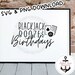 Las Vegas Blackjack Booze and Birthdays SVG AND PNG Files L Birthday ...