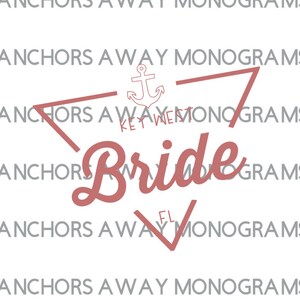 Key West Bride & Crew SVG AND PNG Files - Etsy