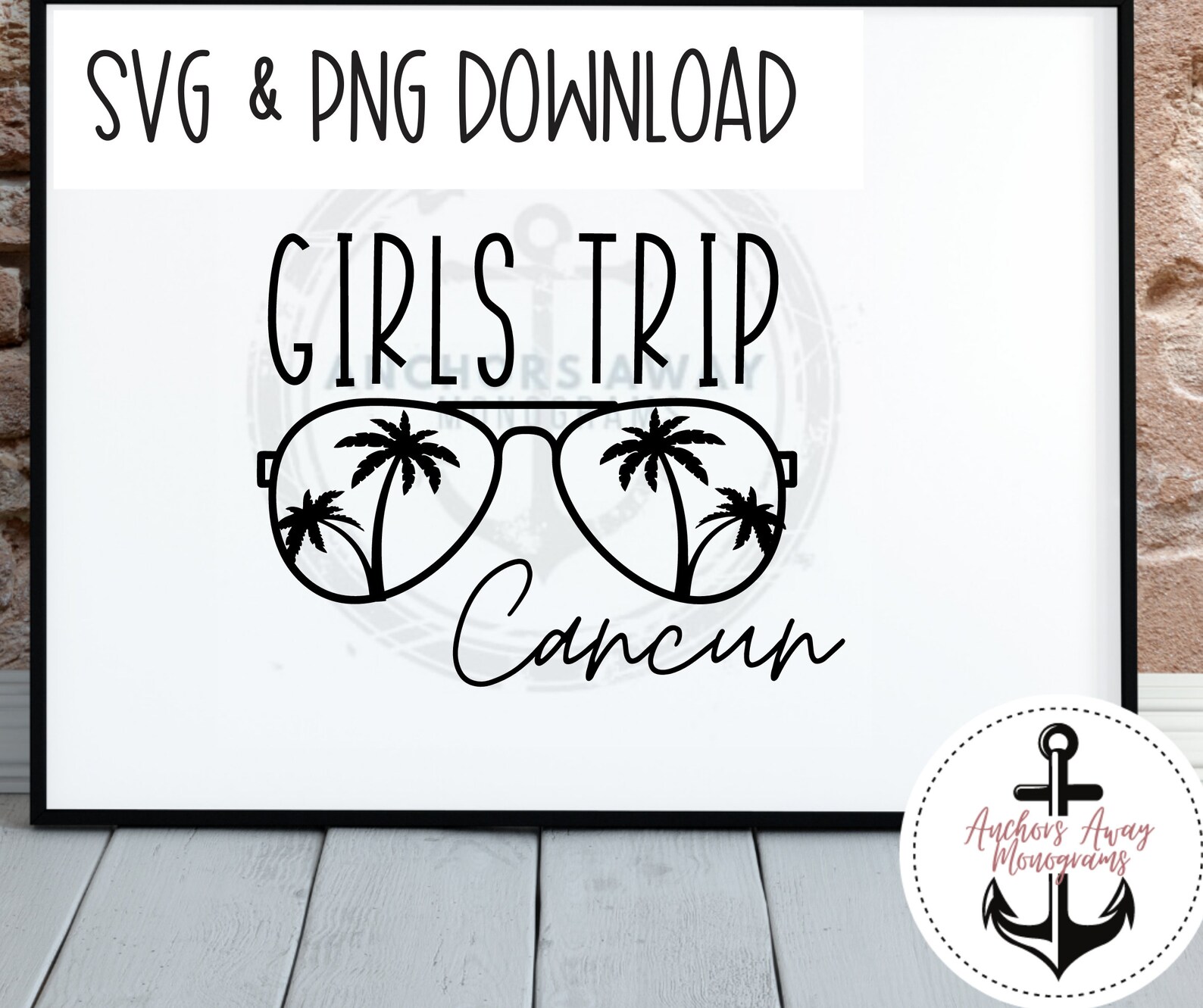 Cancun Girls Trip SVG L Beach Booze & Besties SVG PNG L Mexico Girls ...