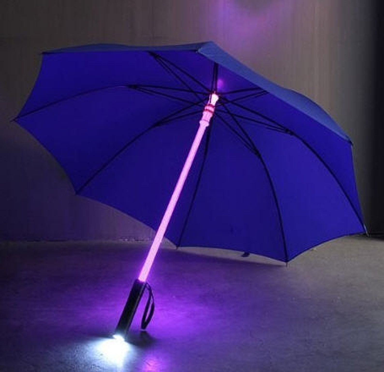 Light up Umbrella Shaft With Fiber Optic Light Strands! - Etsy