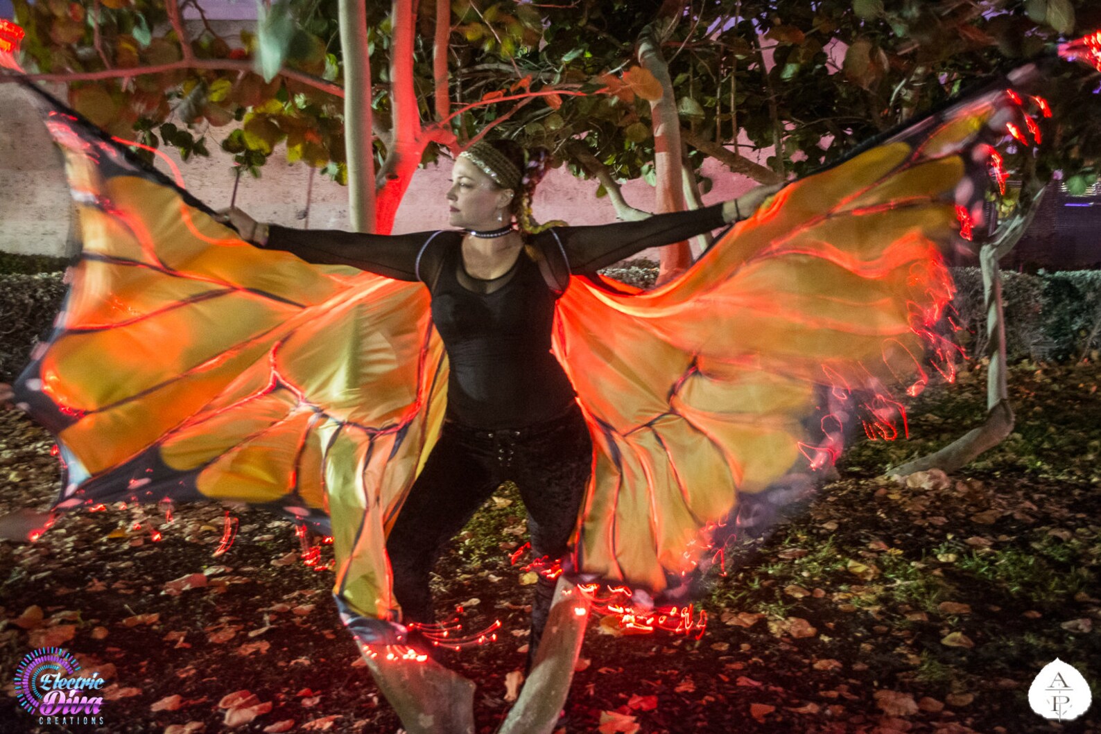 Yellow~fiber Optic Monarch Butterfly Wings Cape - Etsy
