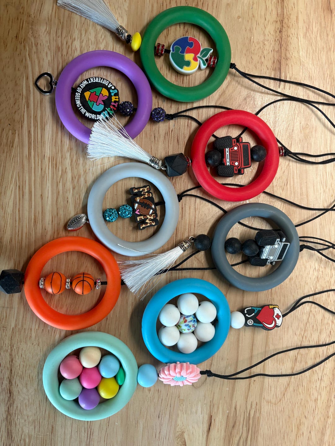 Car Charms for Your Ride (autism, Basketball, Jeep, Etc) - Etsy