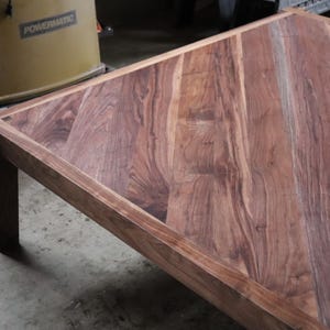 XL Square Coffee Table (up to 60” X 60”), With “castle Joint” Joinery ...