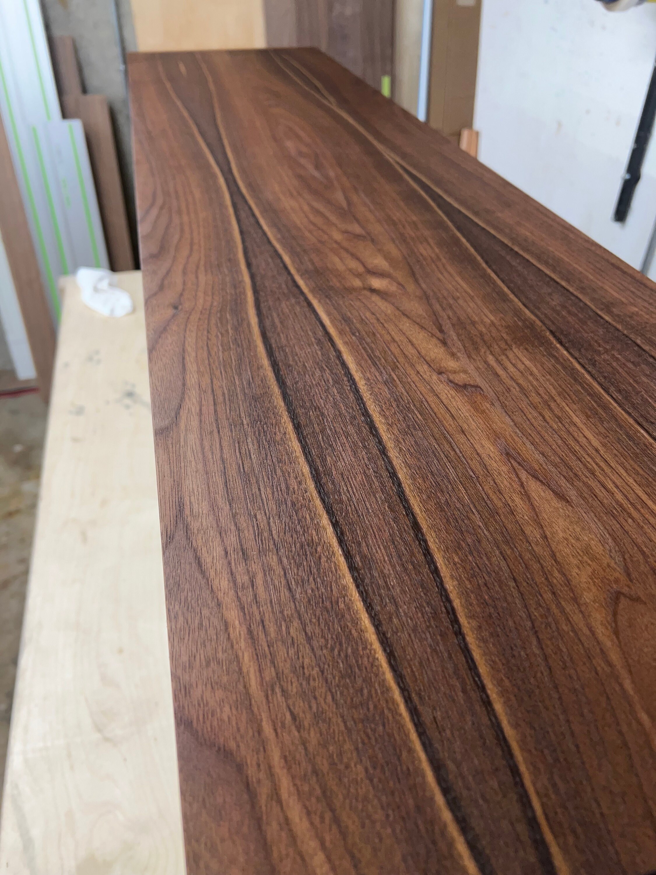 Hardwood Bench With Internal Storage. Cabinet With Flip-top Lid and ...