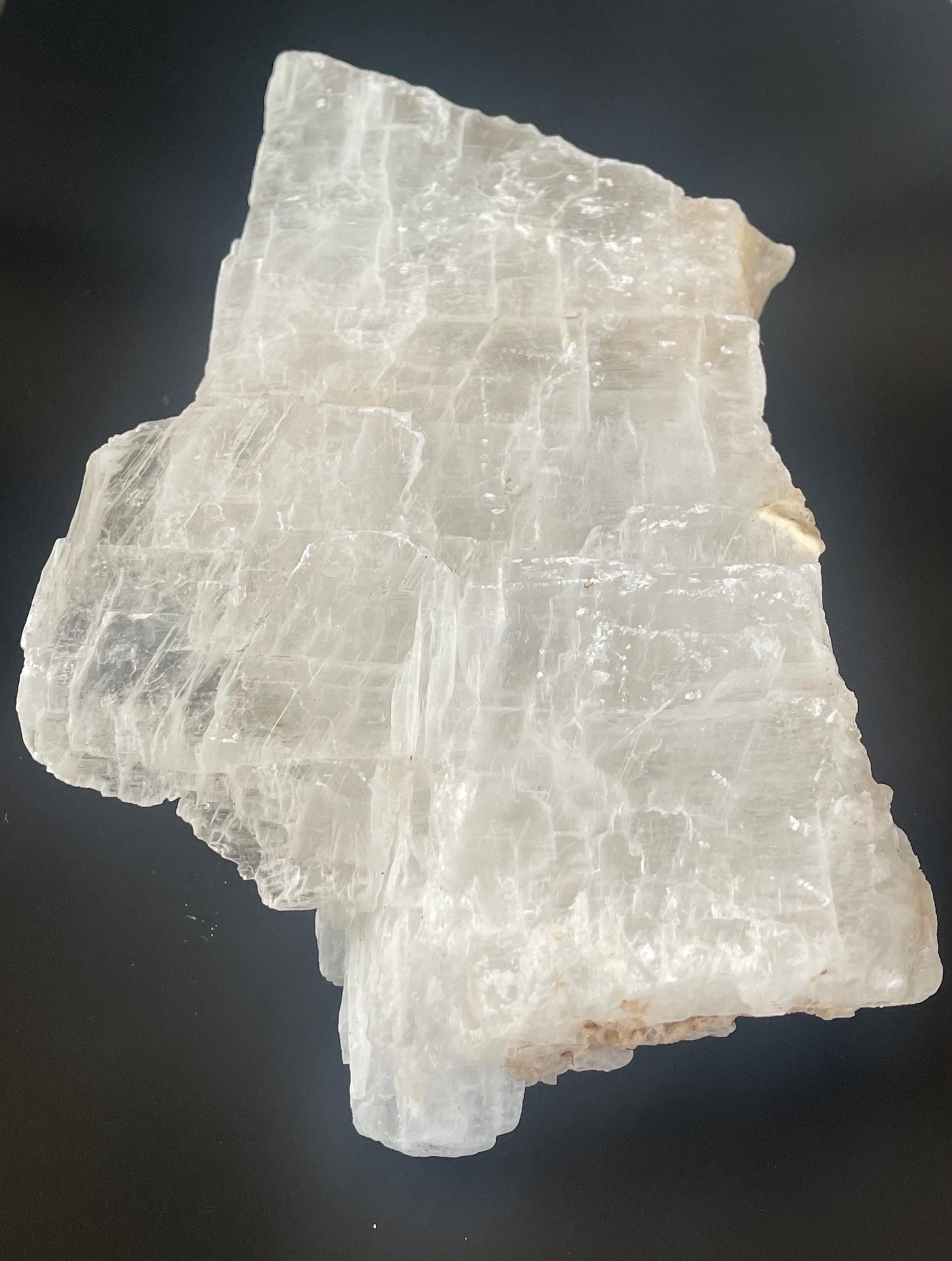 Rare XXL Raw Selenite Crystal From New Mexico - Large Natural Charging ...