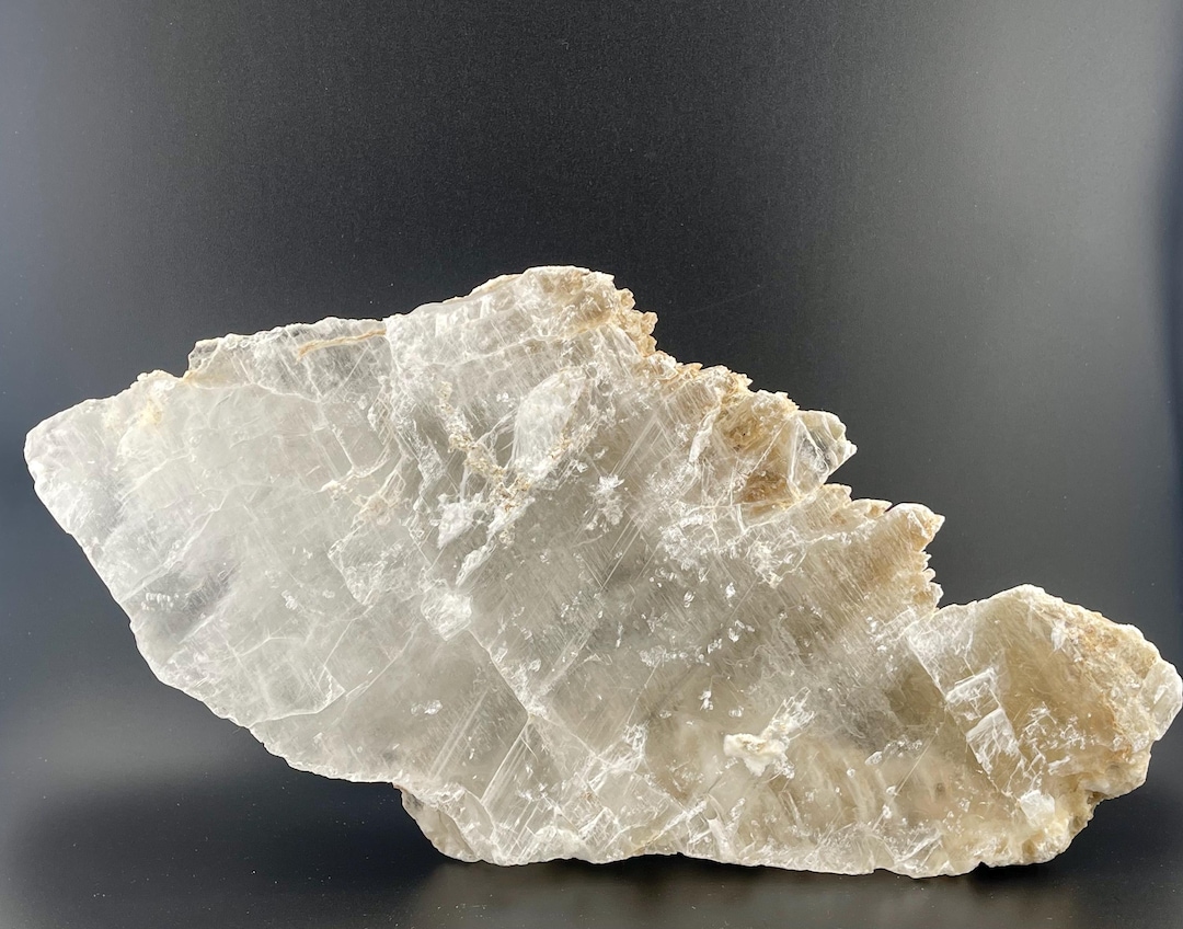 Extra Large Natural Selenite - Fishtail Freeform Shape - White Gypsum ...