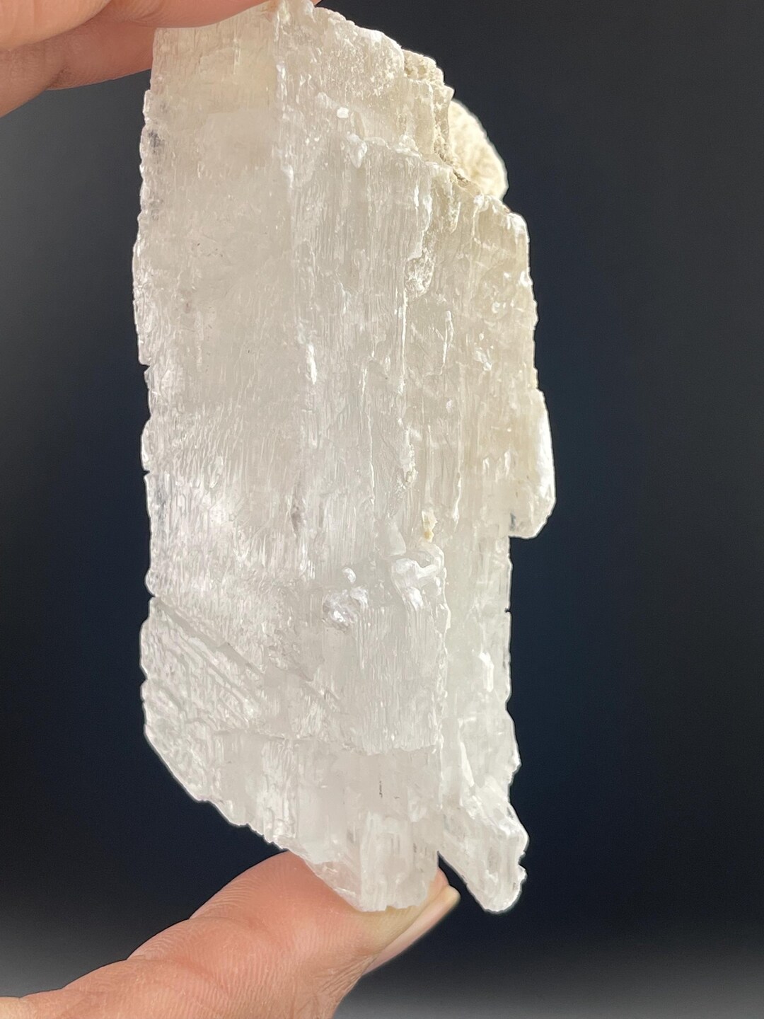 Natural Selenite White Gypsum Freeform Mineral From New Mexico ...