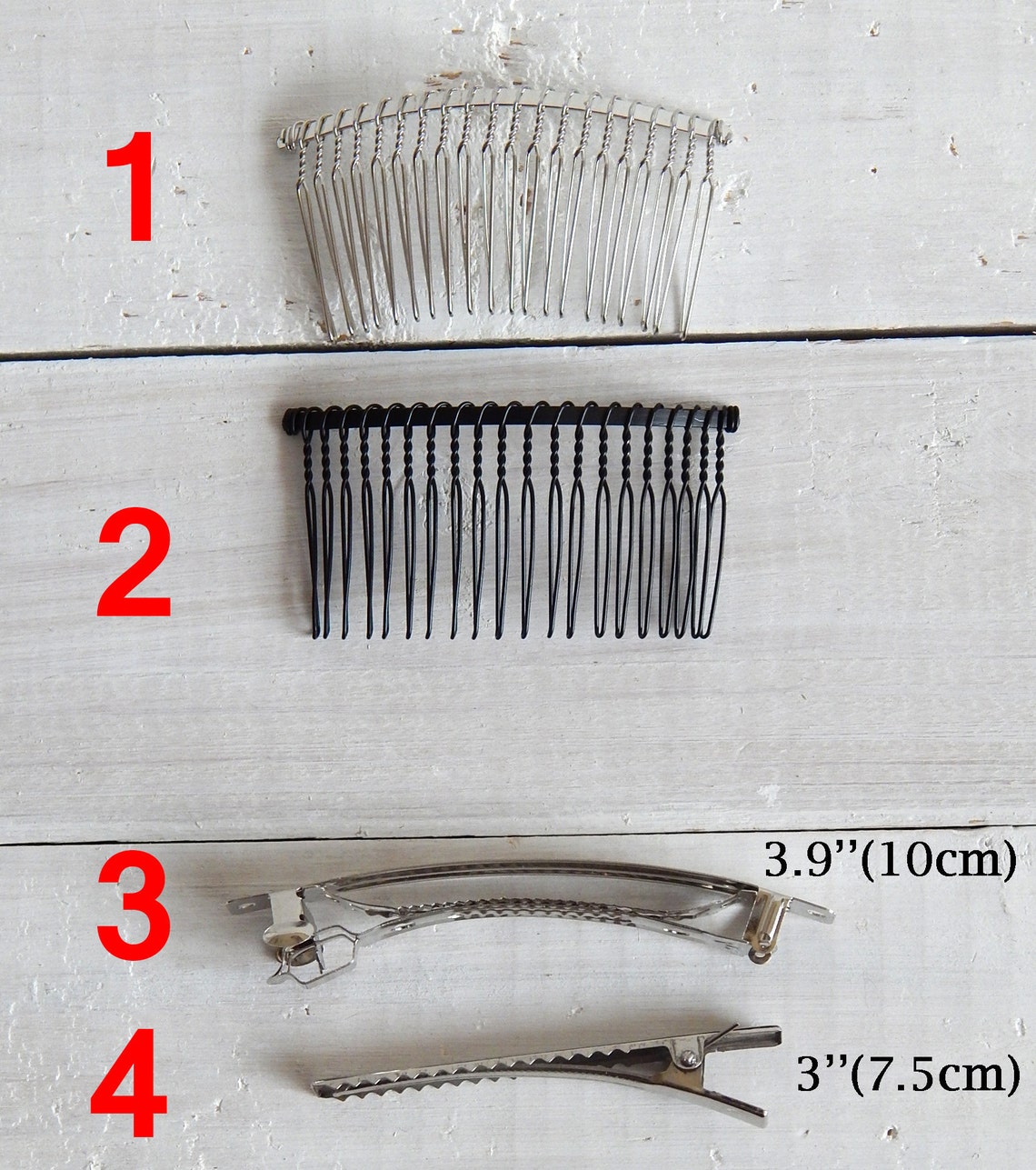 Blush Pink Flower Orchid Hair Comb Tropical Hair Clip Hawaiian - Etsy