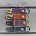 Customizable Leather Key Clip, Military HK Clip, Key Ring MINI - Etsy