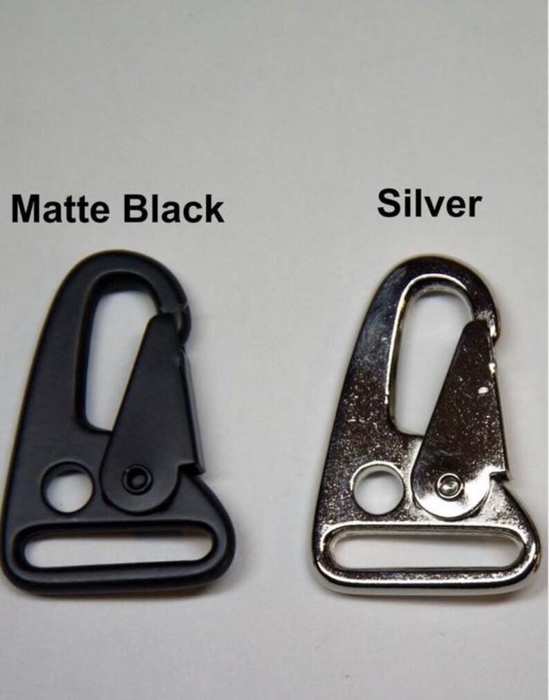 Customizable Leather Key Clip, Military HK Clip, Key Ring MINI - Etsy