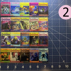 Horror/suspense Themed Bookmarks,halloween,goosebumps,fear Street ...