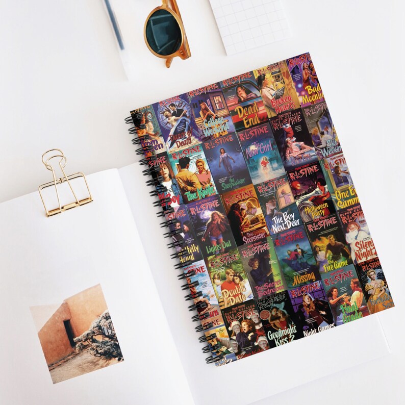 Fear Street Cover Spiral Notebook, Ruled Line, RL Stine, Horror ...