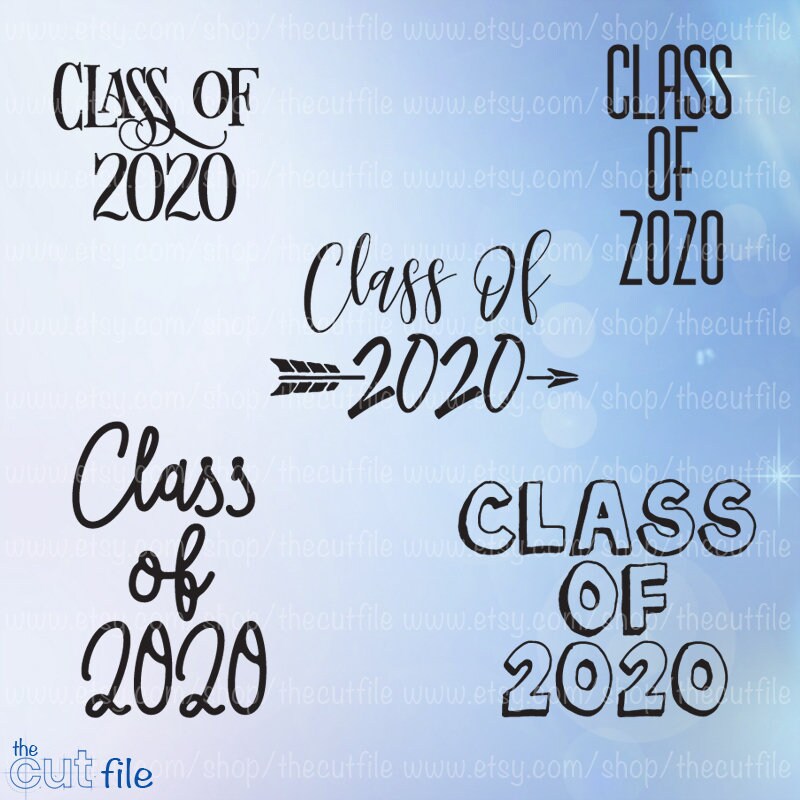 Class of 2020 Svg - Etsy