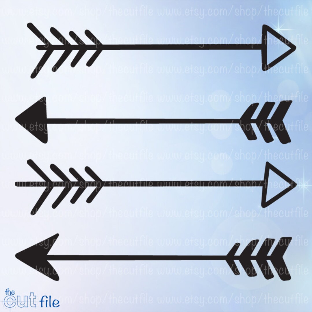 Arrows SVG, Arrows for Shirt Designing, Vinyl Vector File, Arrows for ...