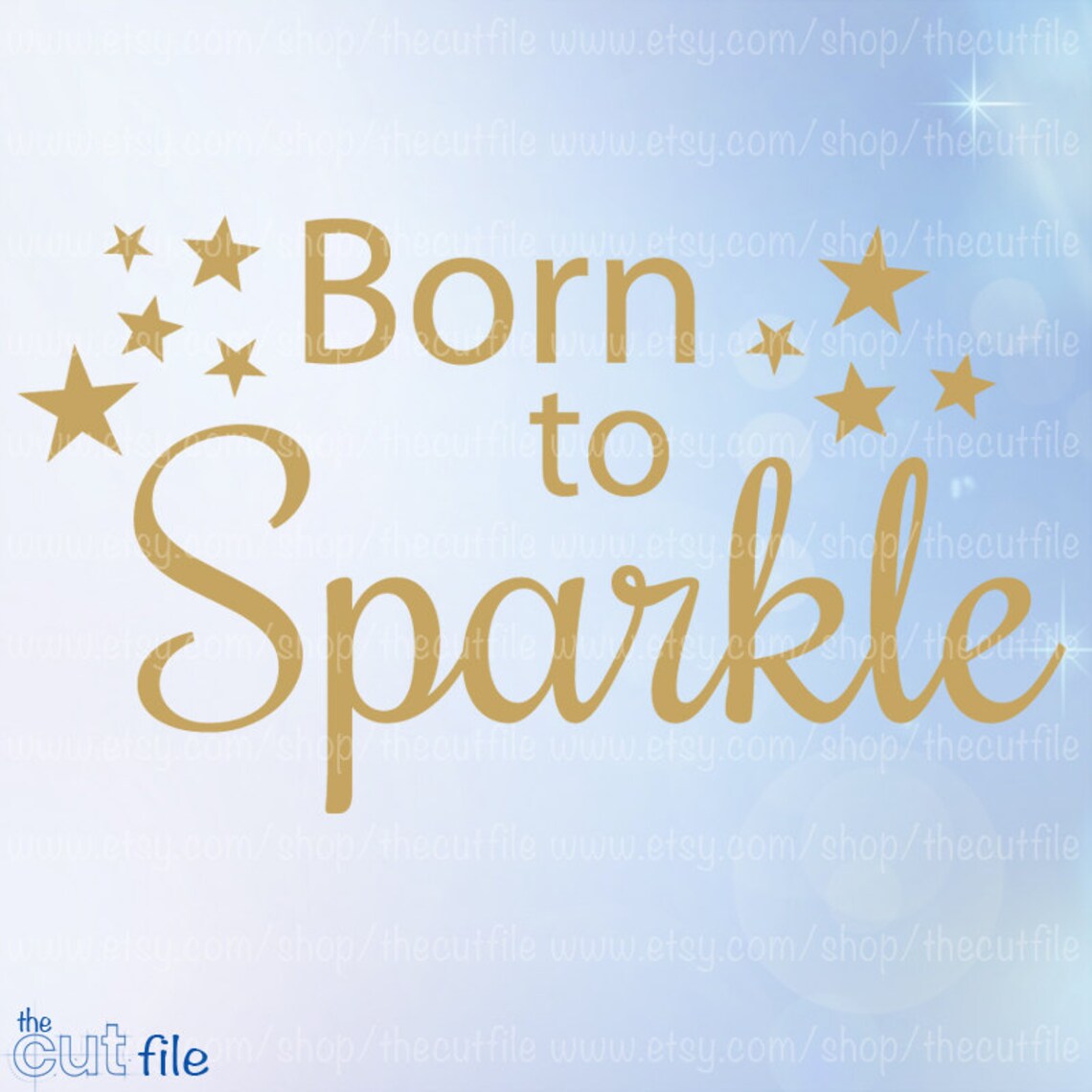 Born to Sparkle Svg Cutting File Sparkle Baby Silhouette and - Etsy