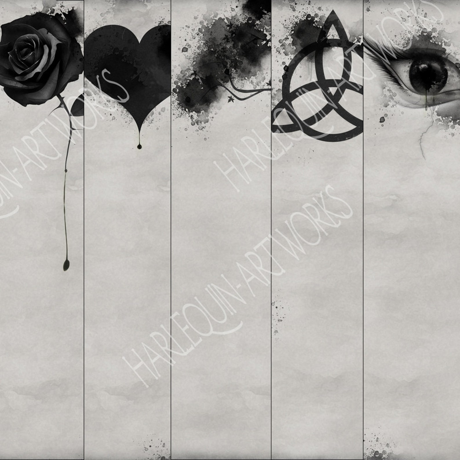 Wiccan Pagan 2 Watercolour Paper Book of Shadows Digital Files Print at ...