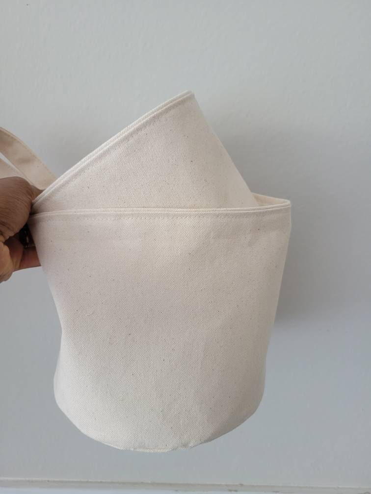 Duck Canvas Hanging Storage Pod Fabric Storage Pod Home and - Etsy