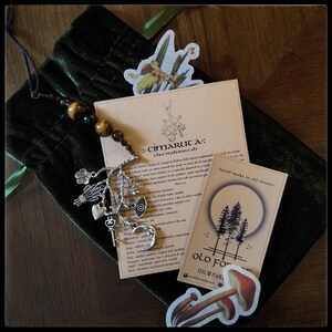 Cimaruta Italian Folk Magic Good Luck Charm w/ Column Beading: Pyrite ...