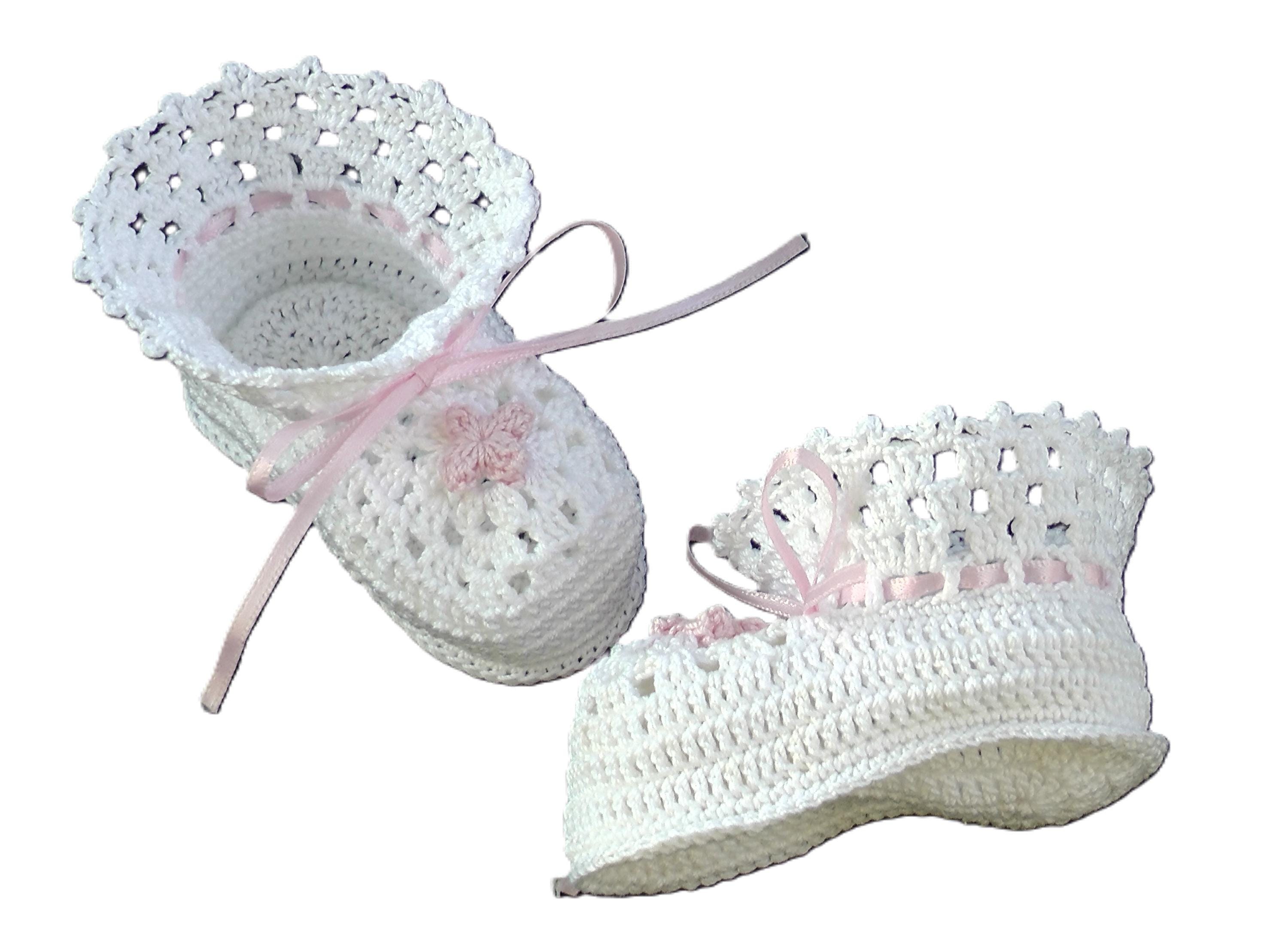 Crocheted Granny Square Booties - Etsy