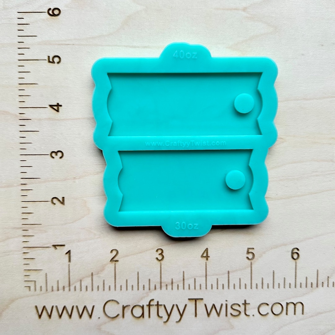 Name Plate Bundle Tumbler Topper Silicone Mold, Tumbler Tag, Epoxy Mold ...