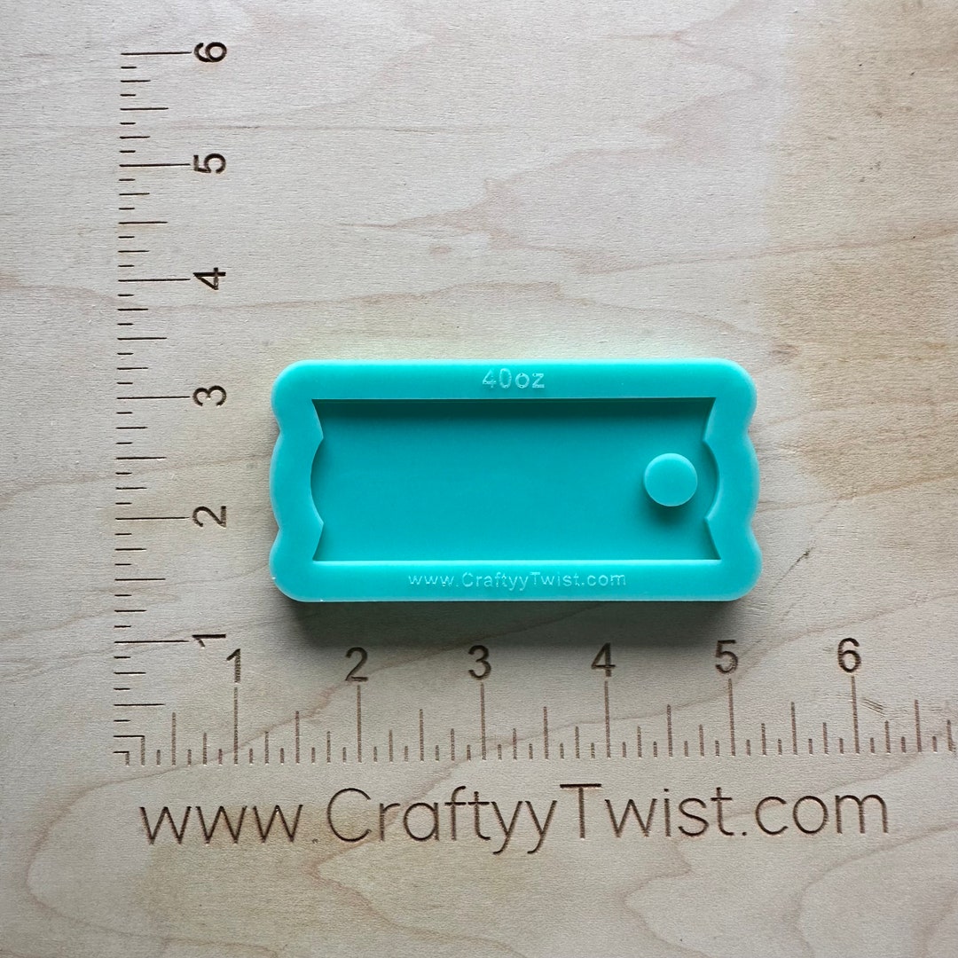 40oz Tumbler Name Plate Silicone Mold, Epoxy Resin - Etsy