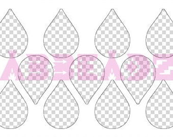 Large Teardrop | Etsy