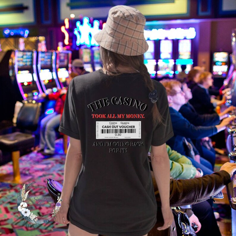 Funny Casino Shirts, Funny Gambler Shirt, the Casino Took All My Money ...