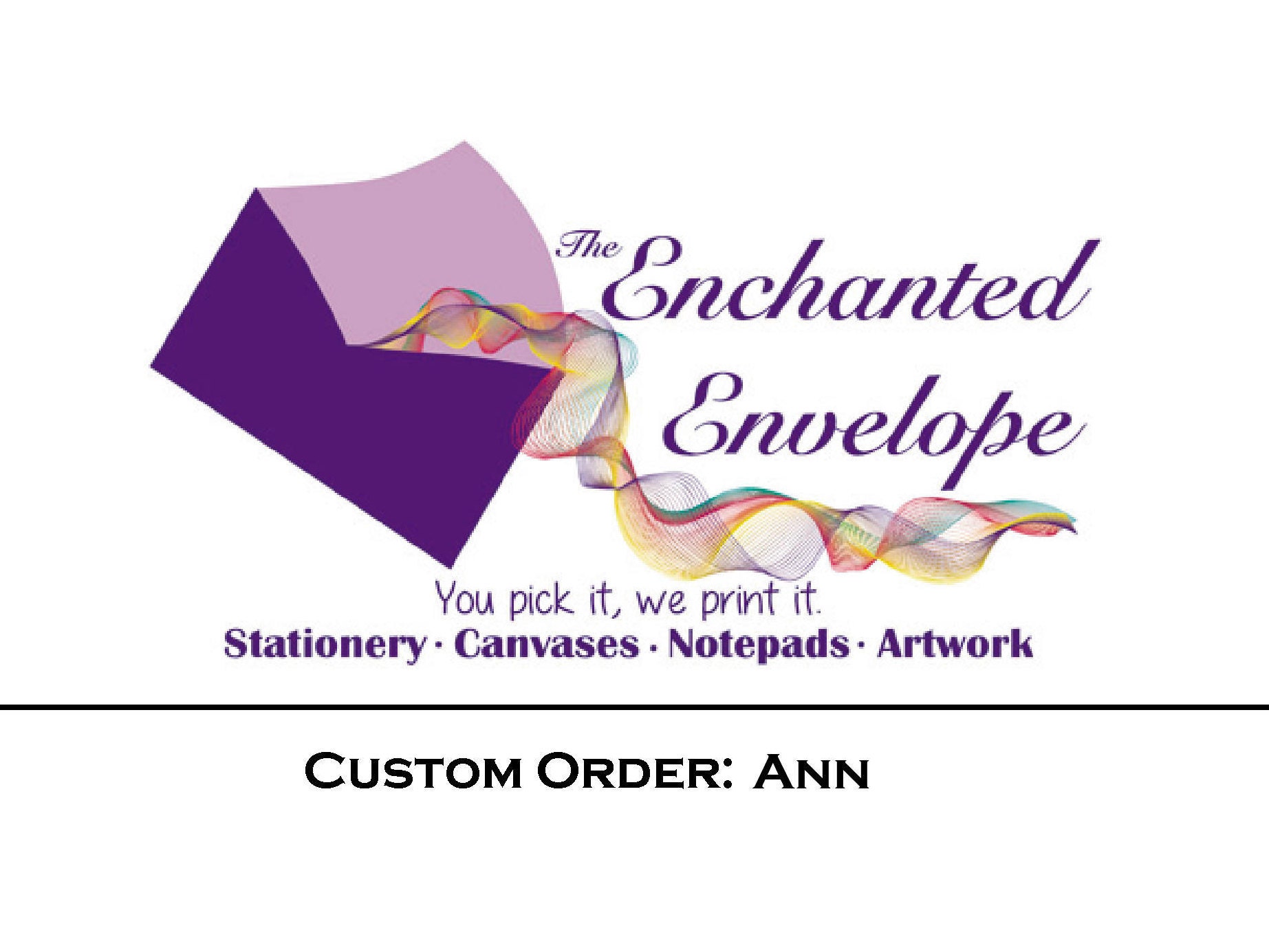 CUSTOM ORDER: Ann, Stickers, Custom Labels, Custom Stickers, Logo ...