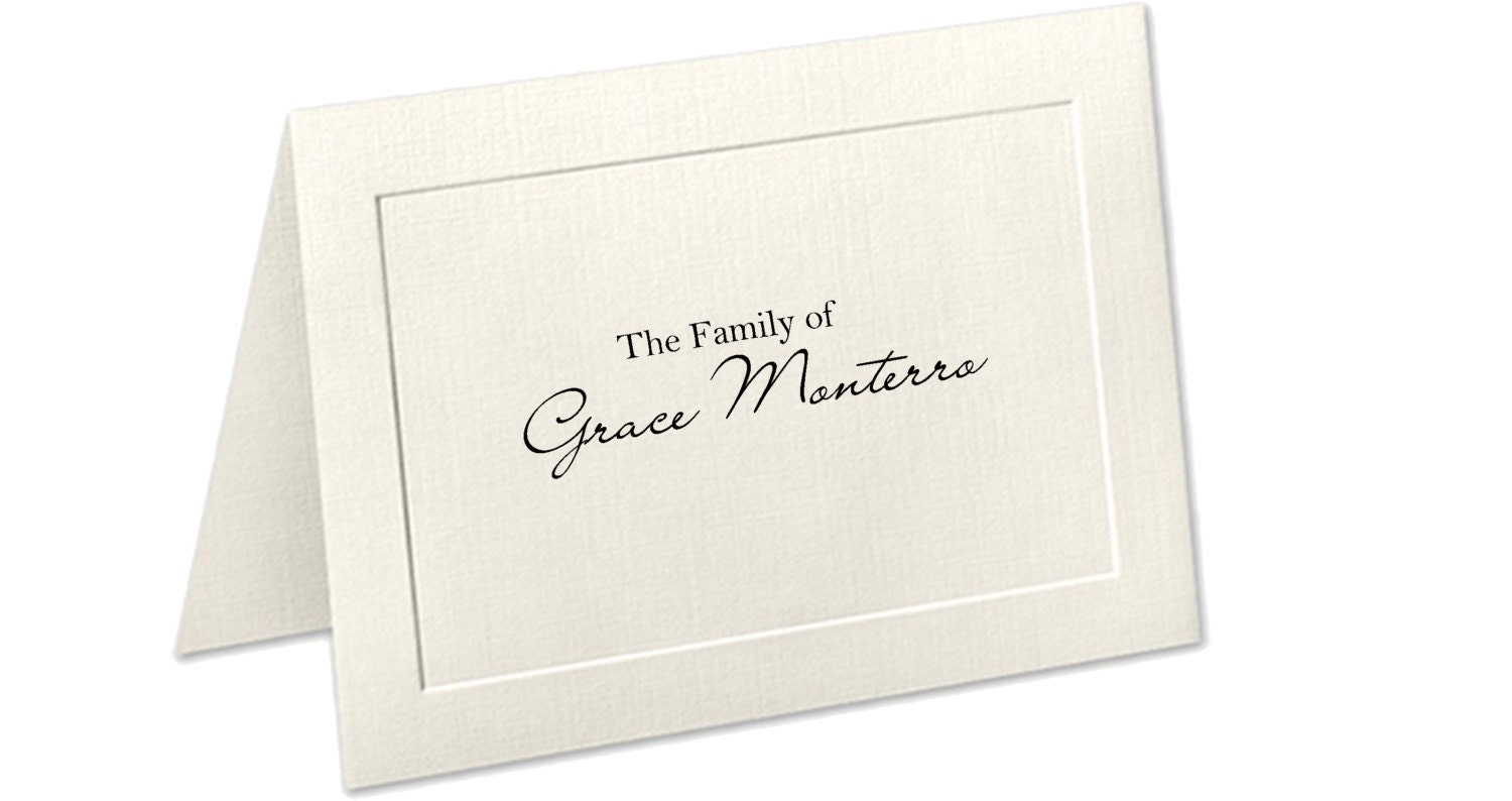 Personalized Sympathy Acknowledgement Cards Personalized Funeral Thank Personalized Sympathy Acknowledgement Cards Personalized Funeral Thank