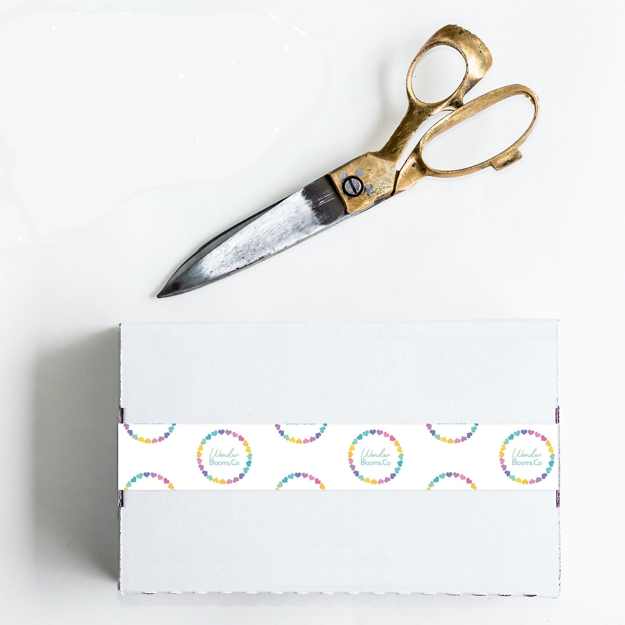 Branded Label Strips, Branded Tape Strips, Logo Label Strips, Logo ...