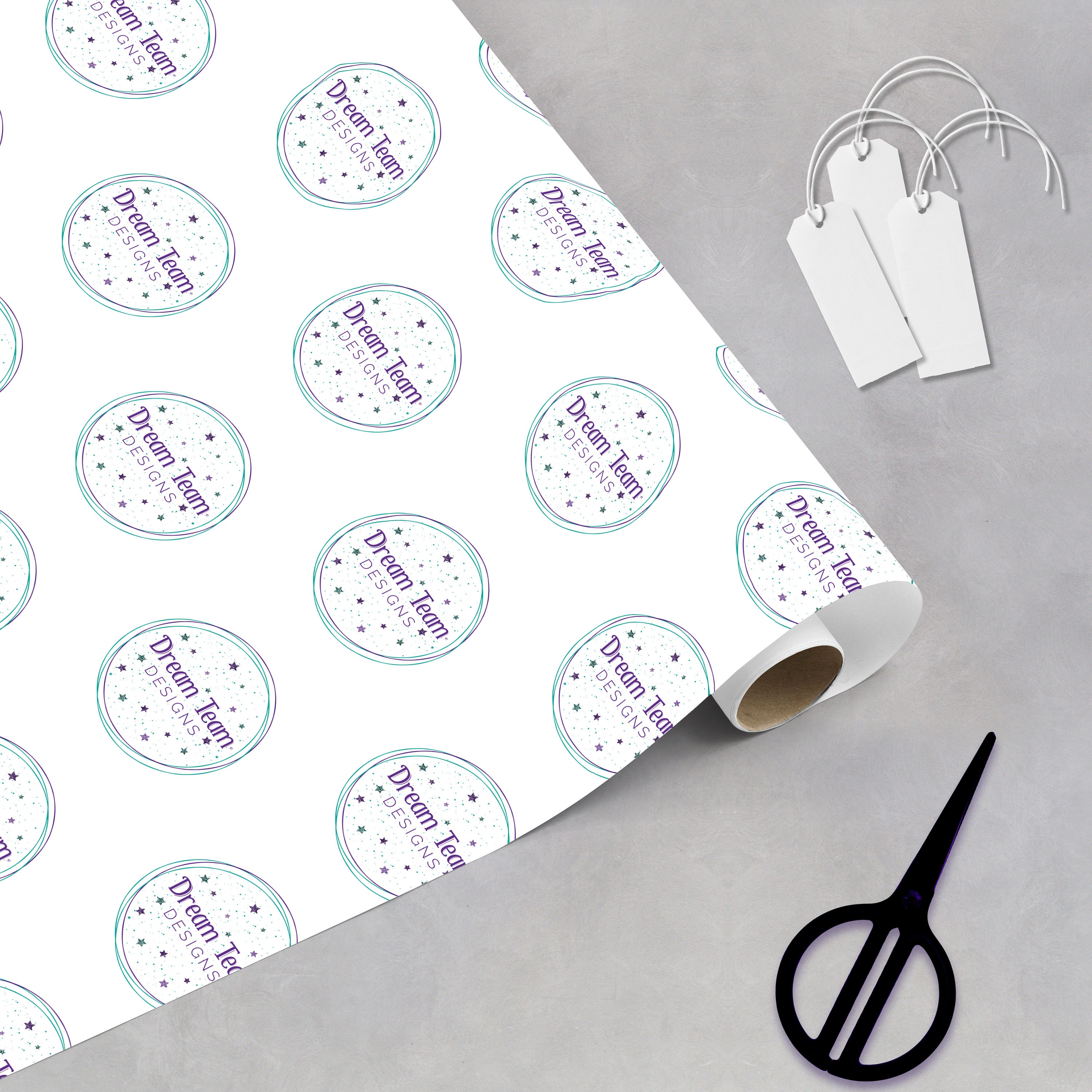 Logo Wrapping Paper Branded Wrapping Paper Wrapping Paper Roll 