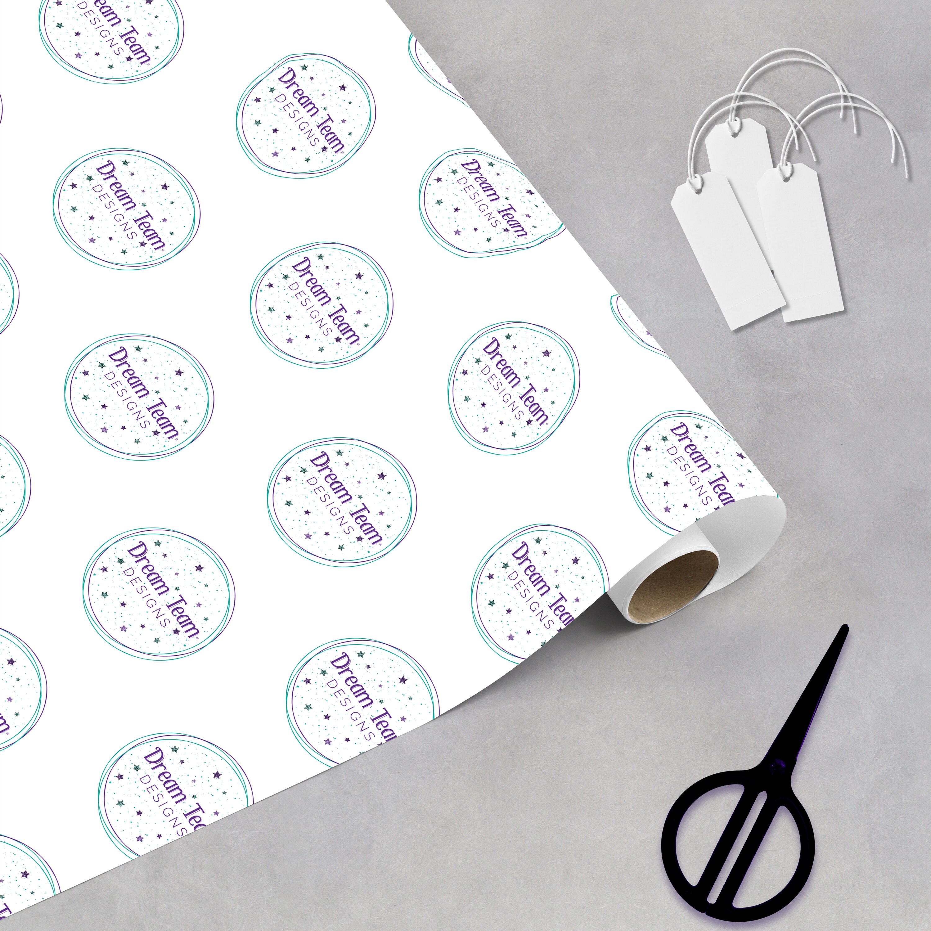 Logo Wrapping Paper Branded Wrapping Paper Wrapping Paper Roll 