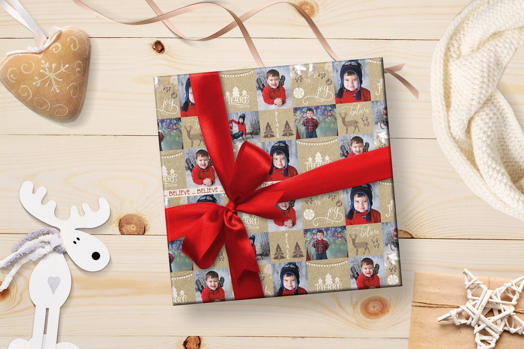 Photo Wrapping Paper, Photo Wrapping Paper Sheets, Photo Christmas ...