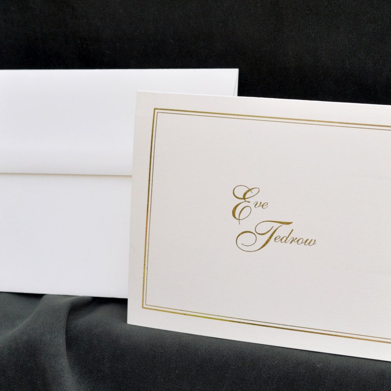 Gold Foil Card - Etsy